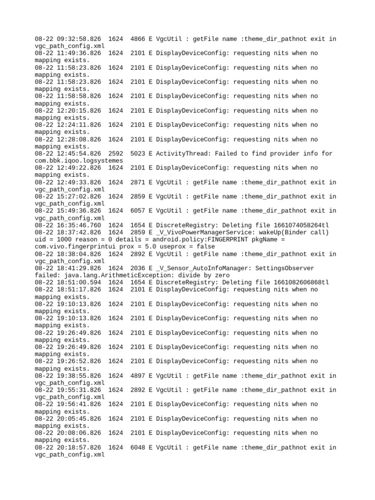 Log | PDF | Software Development | Computing