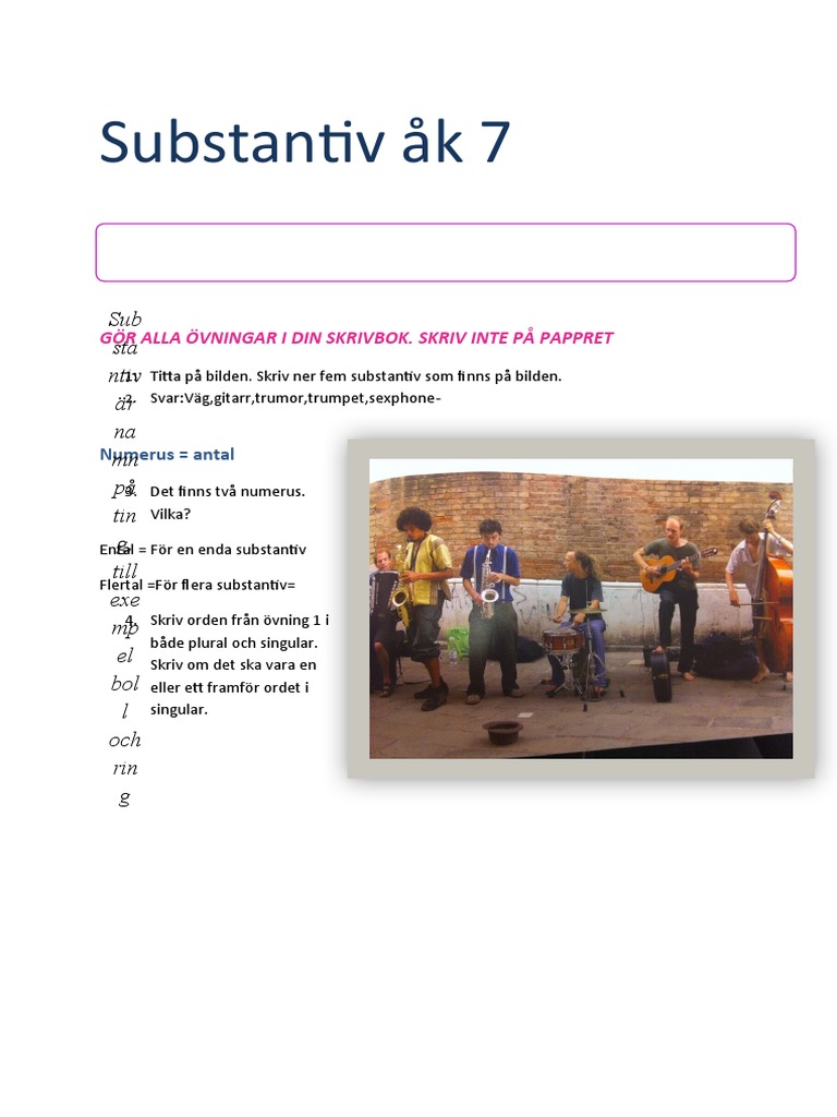 Substantiv C3a5k 7 | PDF