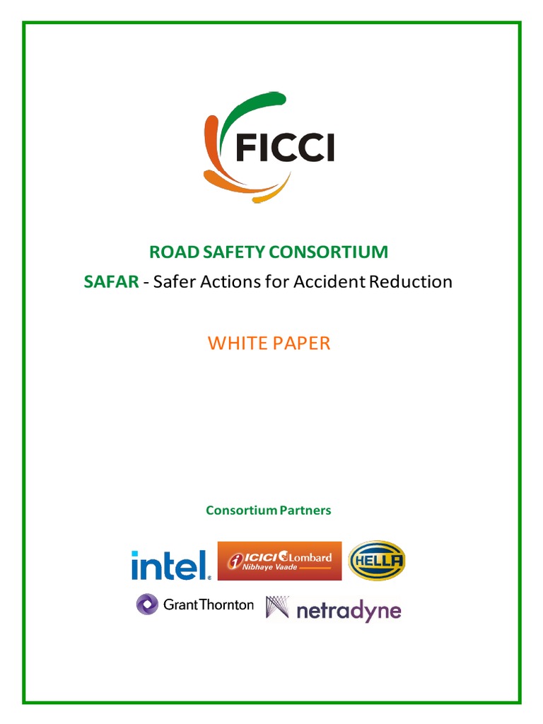 White Paper Road Safety | PDF | Traffic Collision | Road Traffic Safety