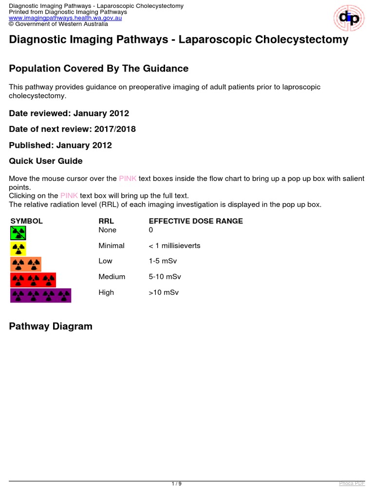 Diagnostic Imaging Pathways Article | Download Free PDF | Medical ...