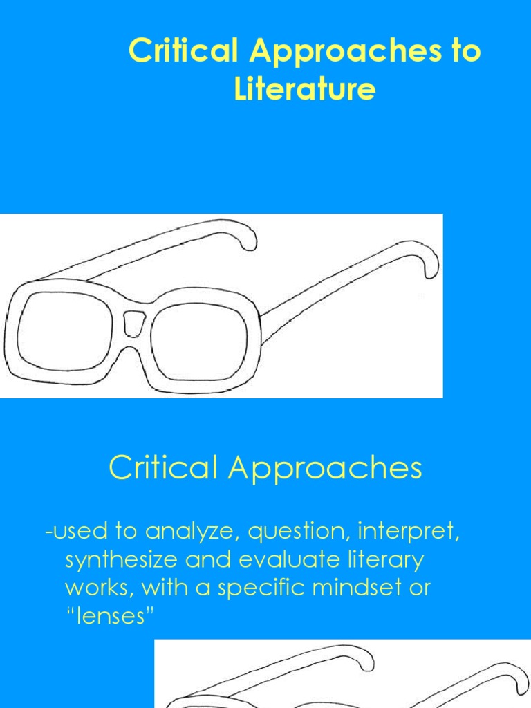 Module 2. Lesson 1. Critical Approaches To Literature | PDF | Narrative ...