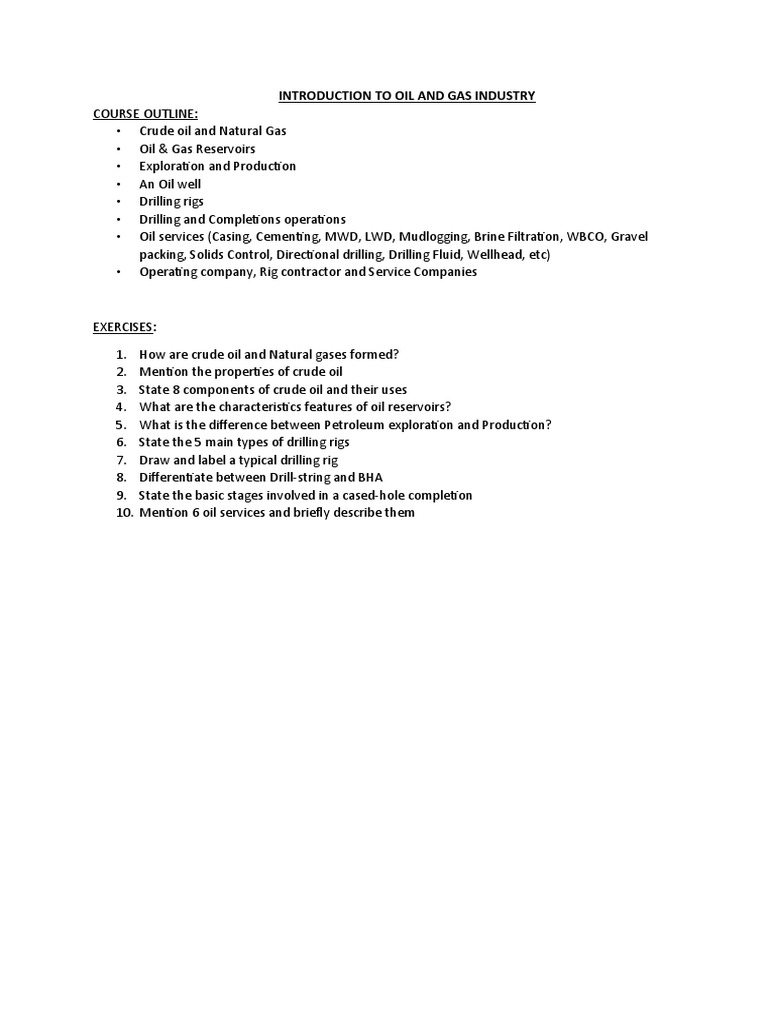 Wellbore Operations in Oil and Gas | PDF | Oil Well | Drilling Rig