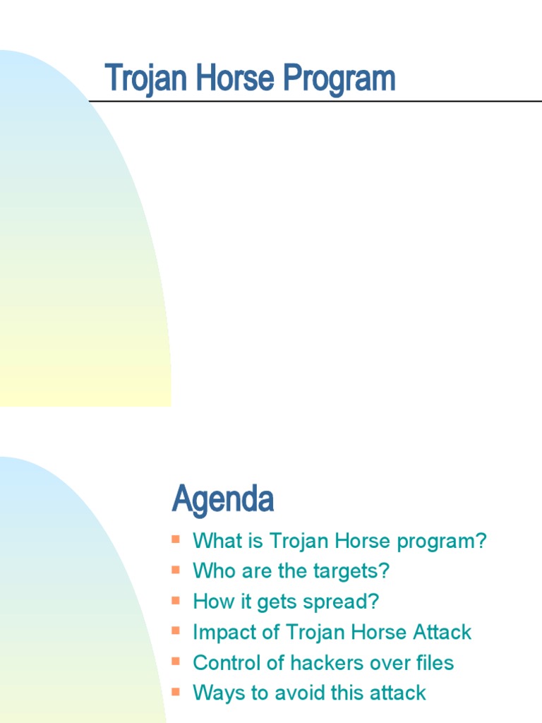 CYBER SECURITY Unit 3 Trojan Horse | PDF | Software Development ...