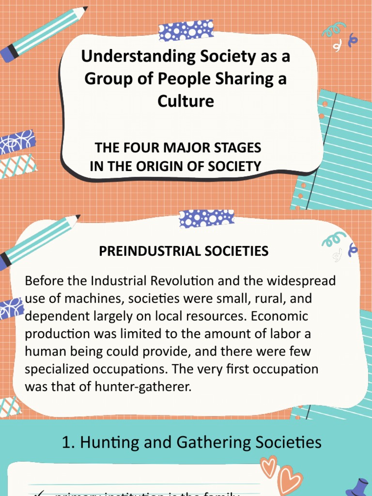 Four Stages of Societal Evolution | PDF | Society | Agriculture