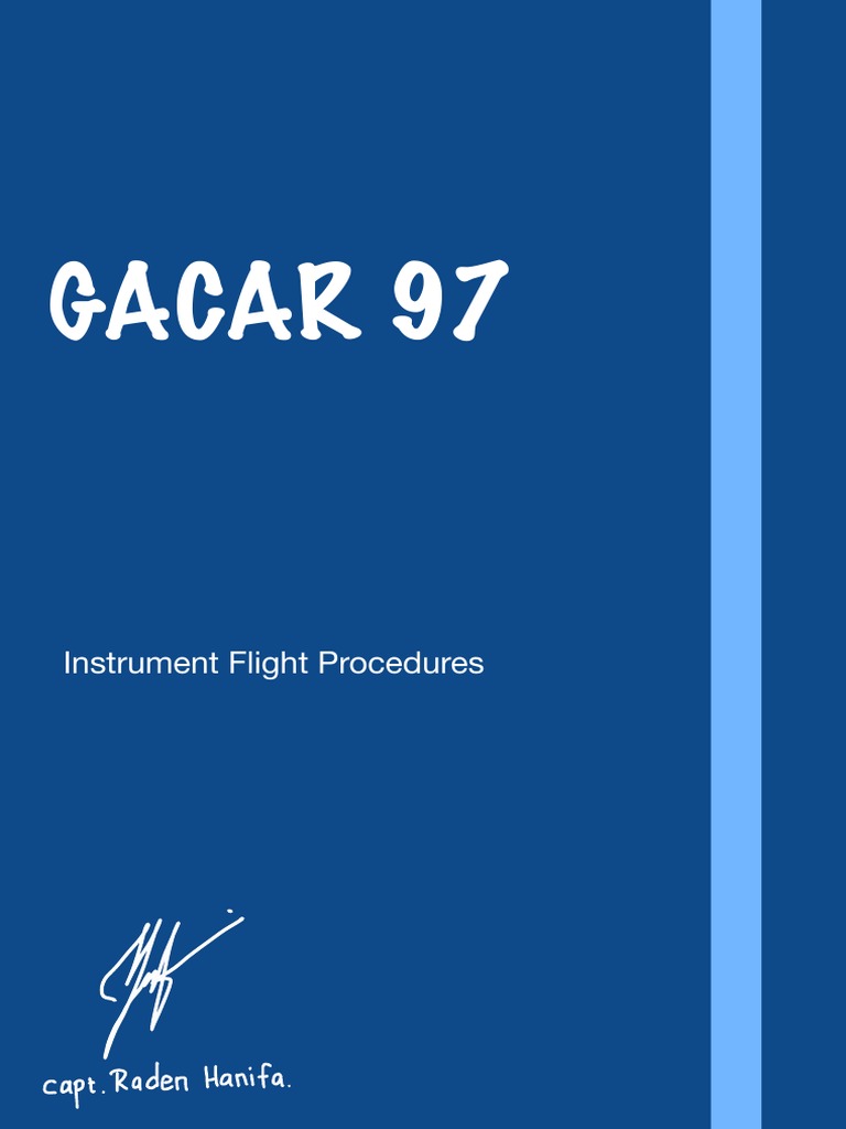 GACAR 97: Instrument Flight Procedures | PDF | Aviation | Aircraft