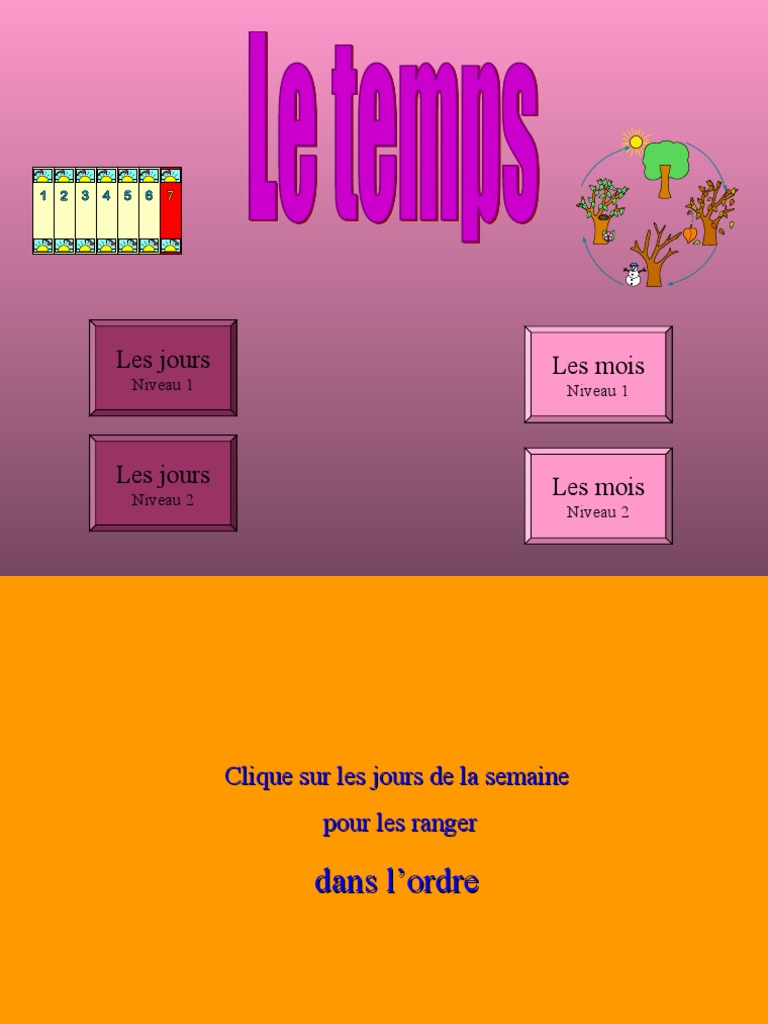 Les Jours Les Mois | PDF | Concepts mathématiques | Régulations