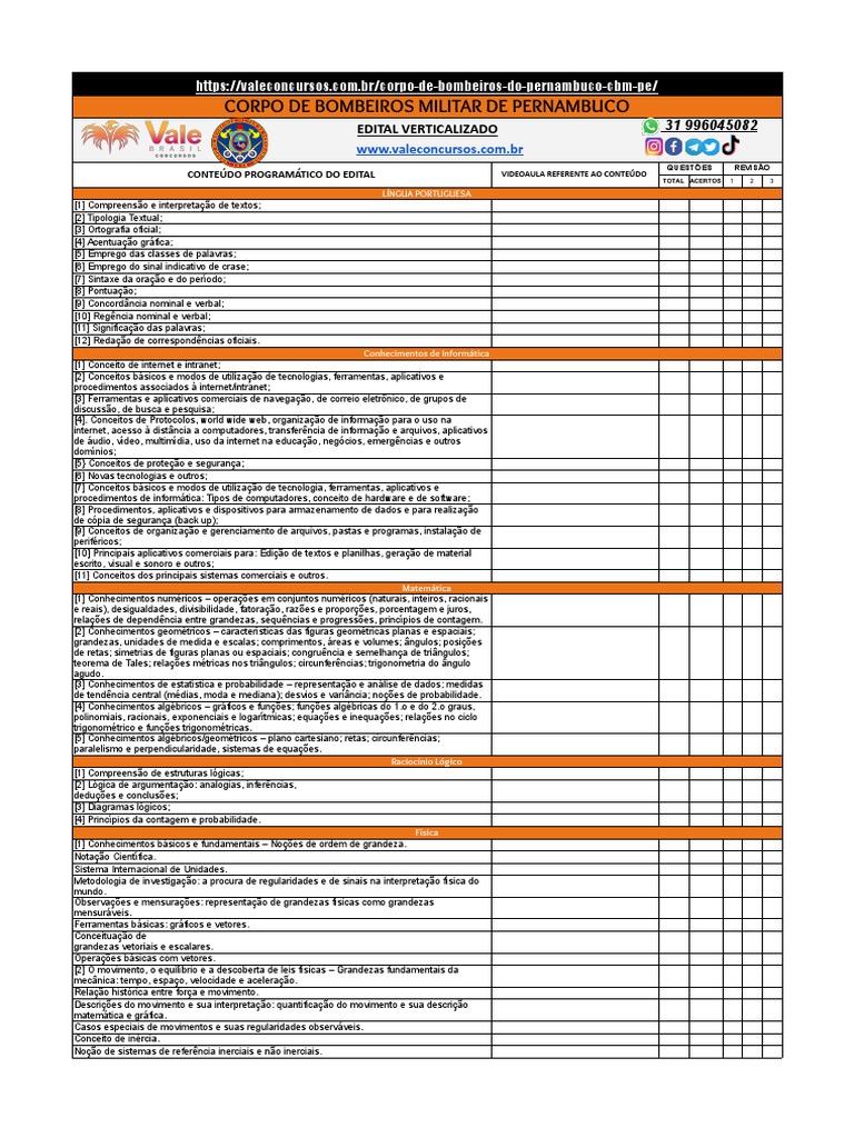 Edital Verticalizado CBMPE | PDF | Força | Iniciativa/Conjuntura