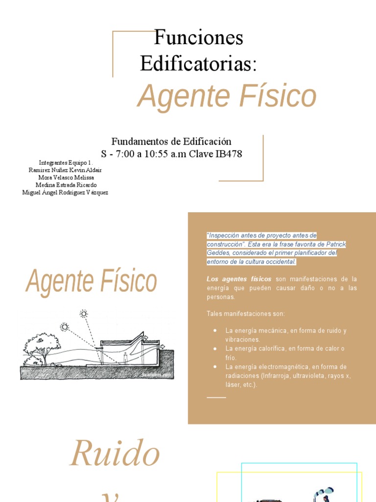 Agente Físico Dentro de Las Funciones Edificatorias | PDF | Radiación ...