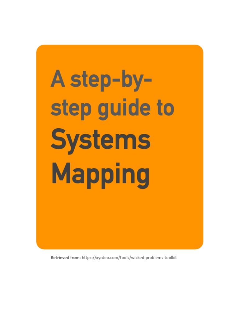 Guide To Build Systems Map | PDF | Obesity | Foods