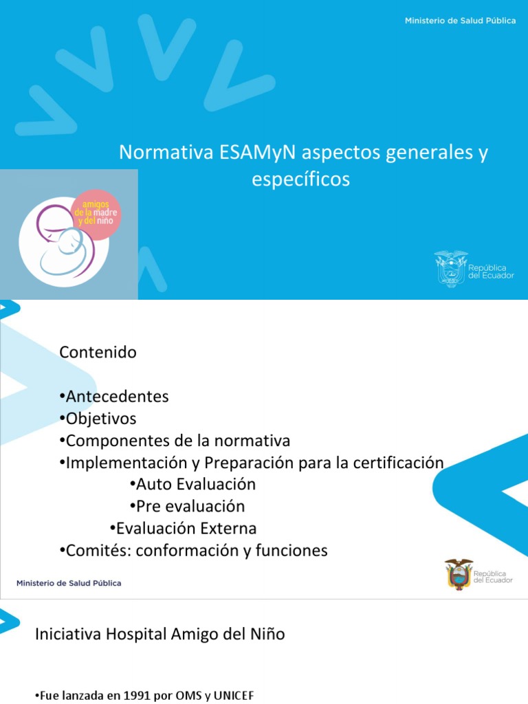 Implementando la Normativa ESAMyN: Aspectos Generales y Específicos ...