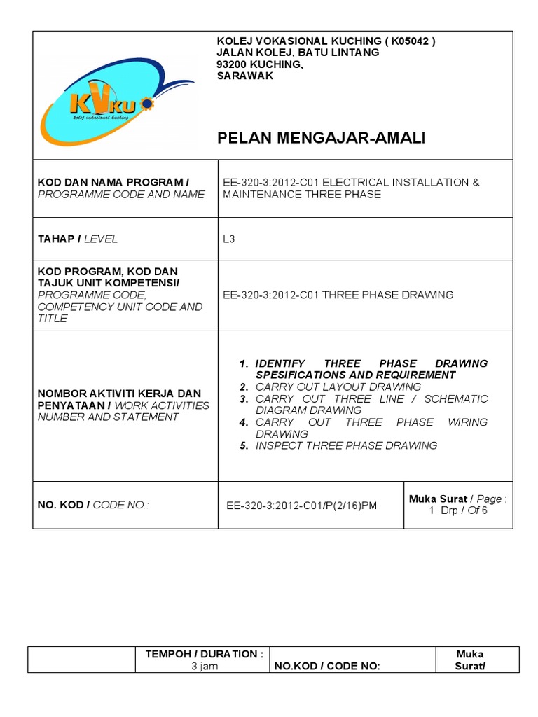 MELAKAR JENIS LUKISAN PENDAWAIAN TIGA FASA | PDF