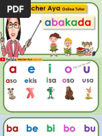 Magbasa Tayo For Kinder 1 | PDF