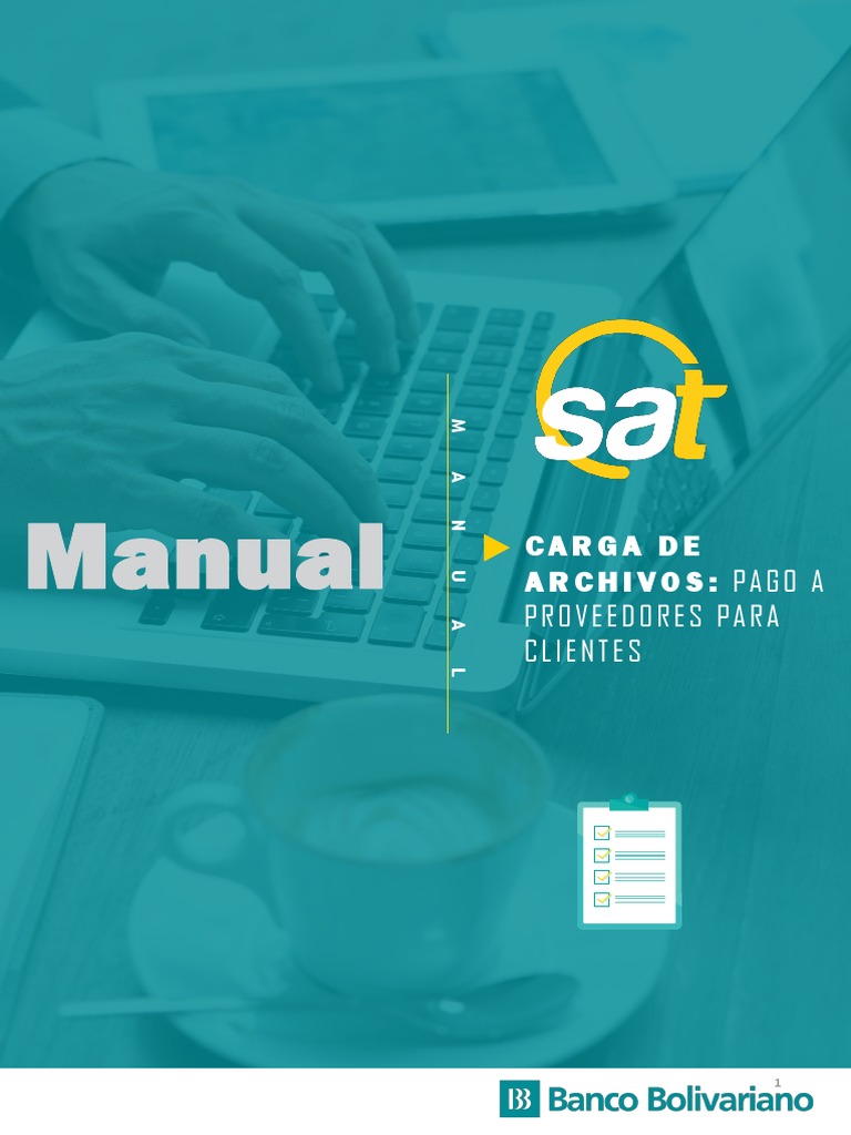 Formato de Archivo SAT Pago A Proveedores | PDF | Bancos | Industrias ...