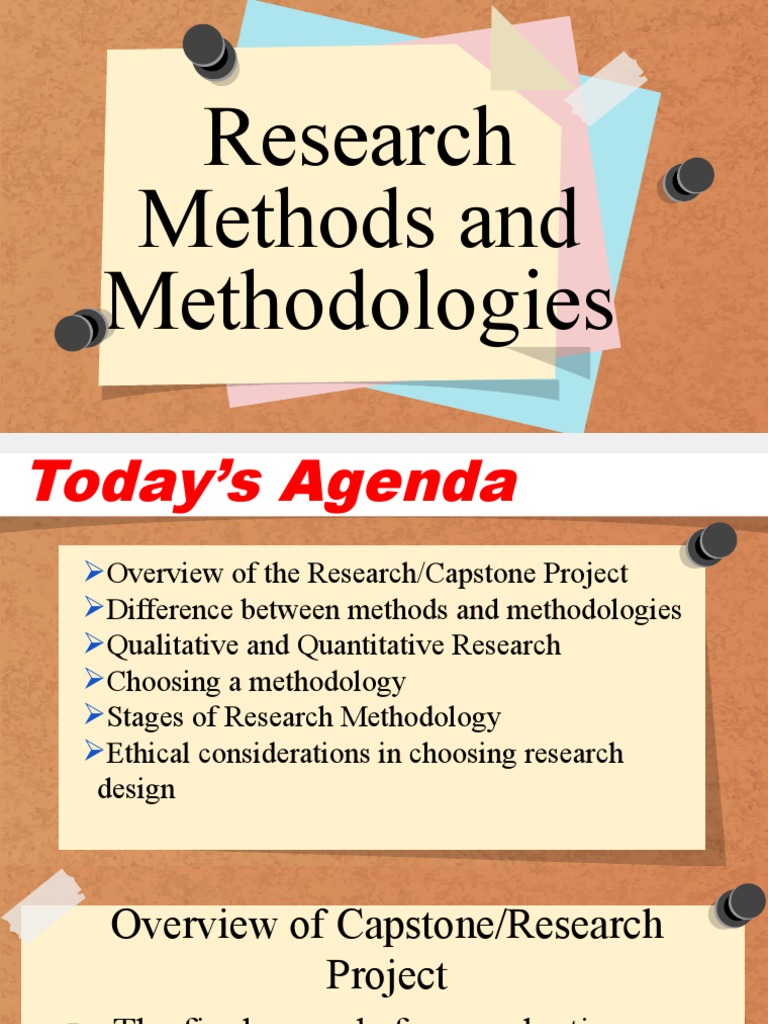 Research Methods and Methodologies | PDF | Quantitative Research | Qualitative Research