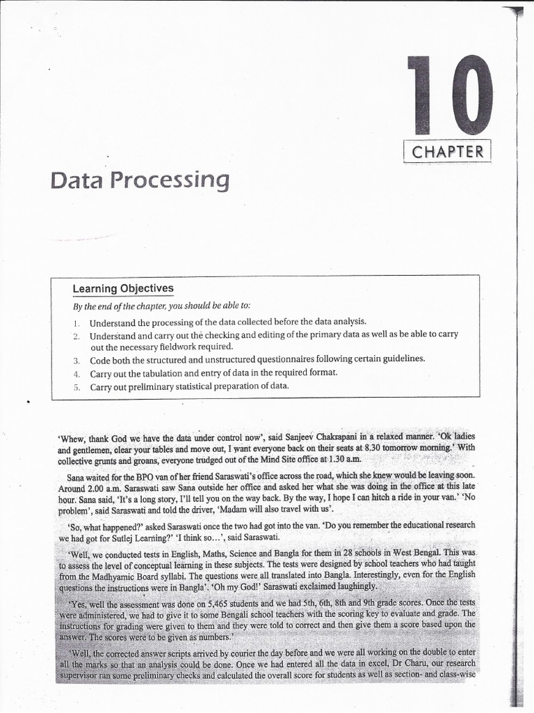 10 Data Processing | PDF