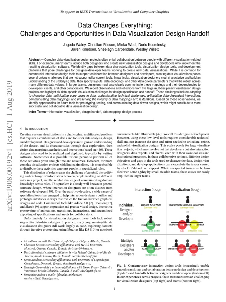 Data Changes Everything: Challenges and Opportunities in Data ...