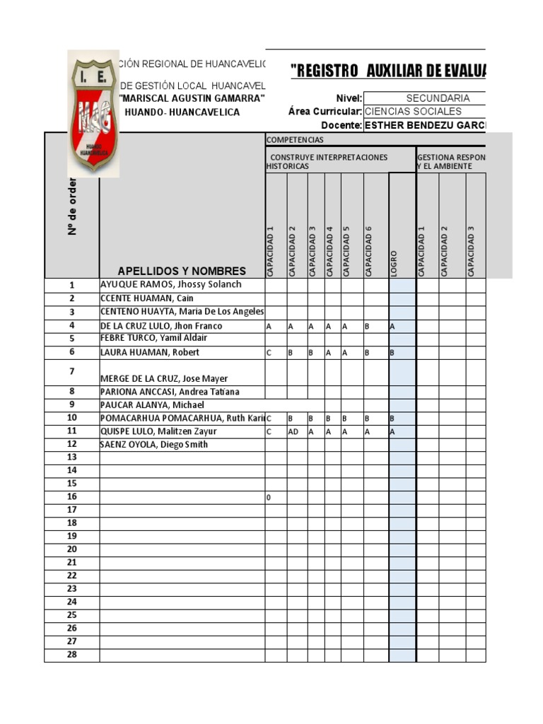 Registro Segundo C | PDF | Aprendizaje | Modificación de comportamiento
