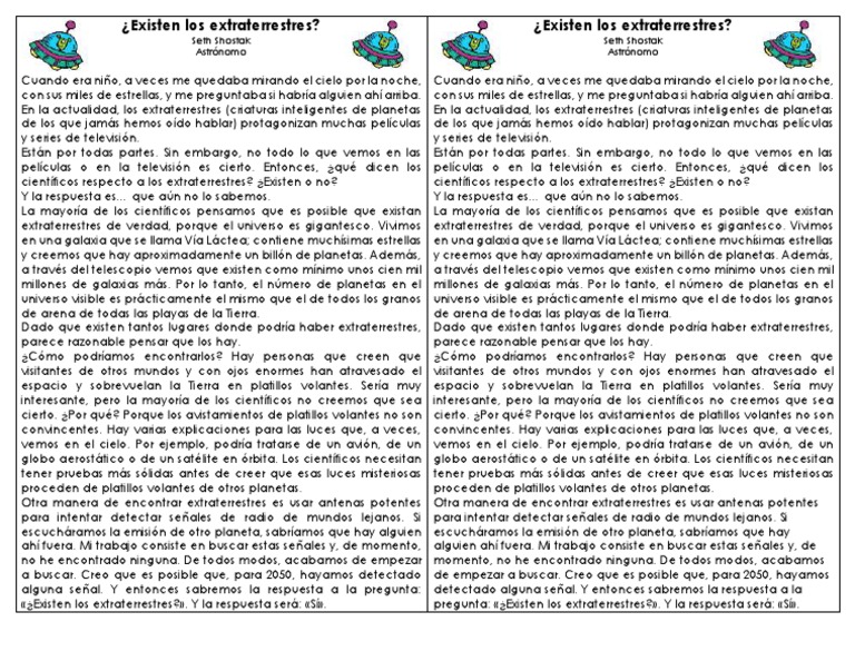 Existen Los Extraterrestres Lectura 5 | PDF | Universo | Vía láctea