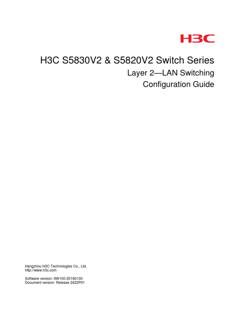 03 Layer 2 Lan Switching Configuration Guide Book Pdf Computer