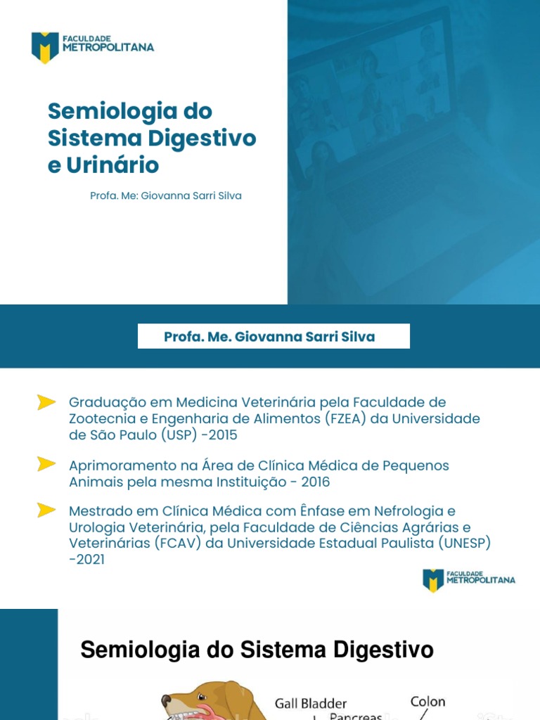 Semiologia Digestorio Urinário | PDF | Urina | Micção
