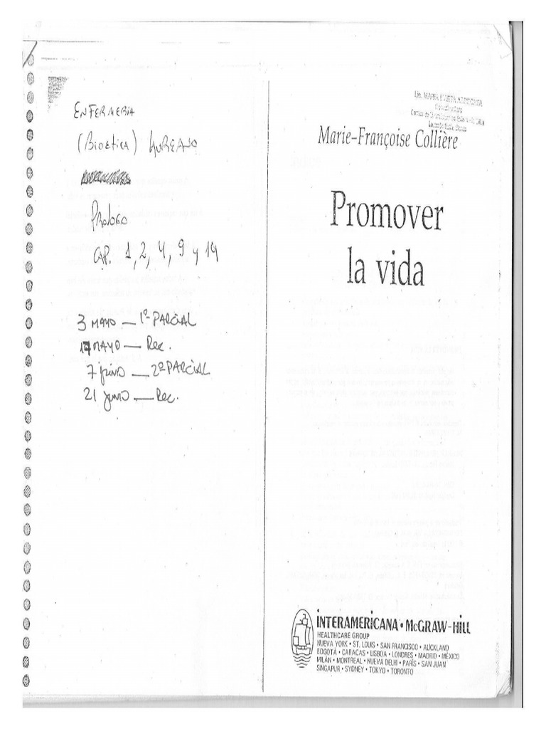 Promover La Vida (Ed. Con Dos Prólogos) - Colliere | PDF
