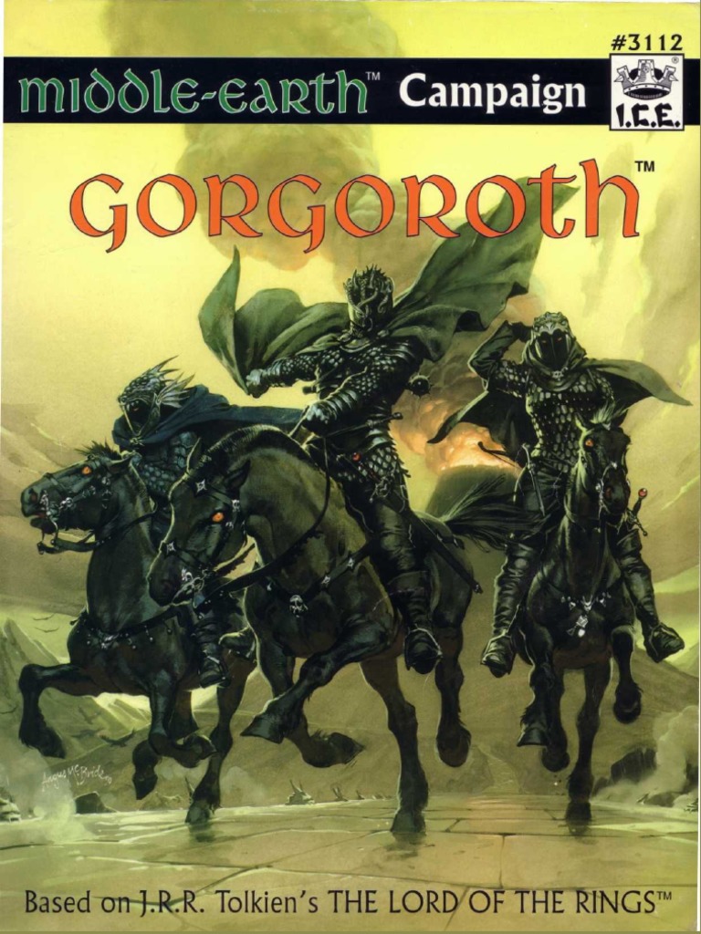MERP 3112 - Gorgoroth | PDF
