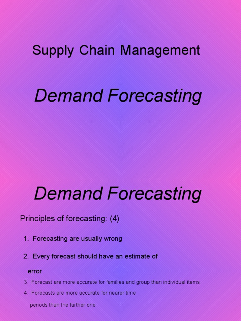 Forecasting Handout | PDF | Forecasting | Moving Average