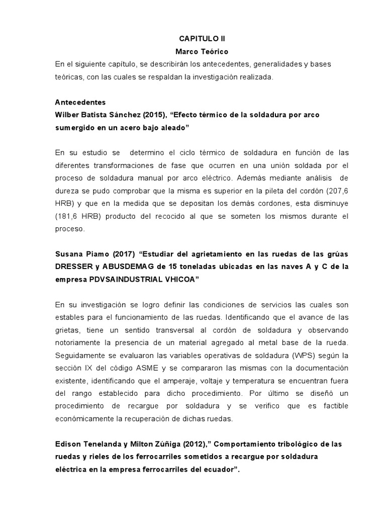 Capitulo Ii | PDF | Fatiga (material) | Soldadura