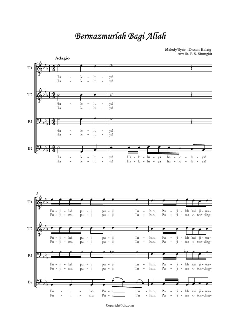 Bermazmurlah Bagi Allah | PDF