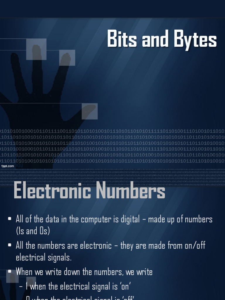 Lesson 1 - Bits and Bytes | PDF