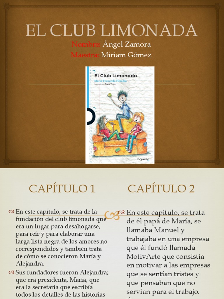 El Club Limonada | PDF | Poesía