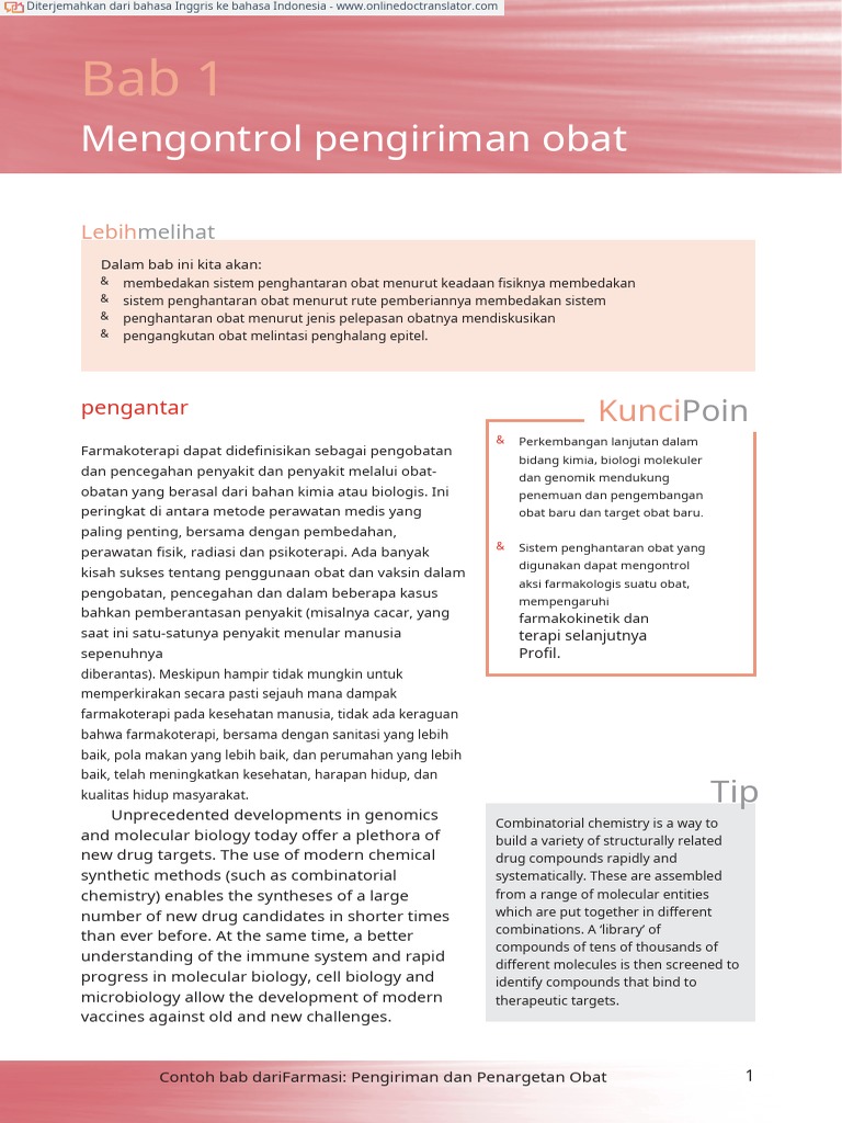 FT Pharmaceutics Drug Delivery Sample - En.id | PDF