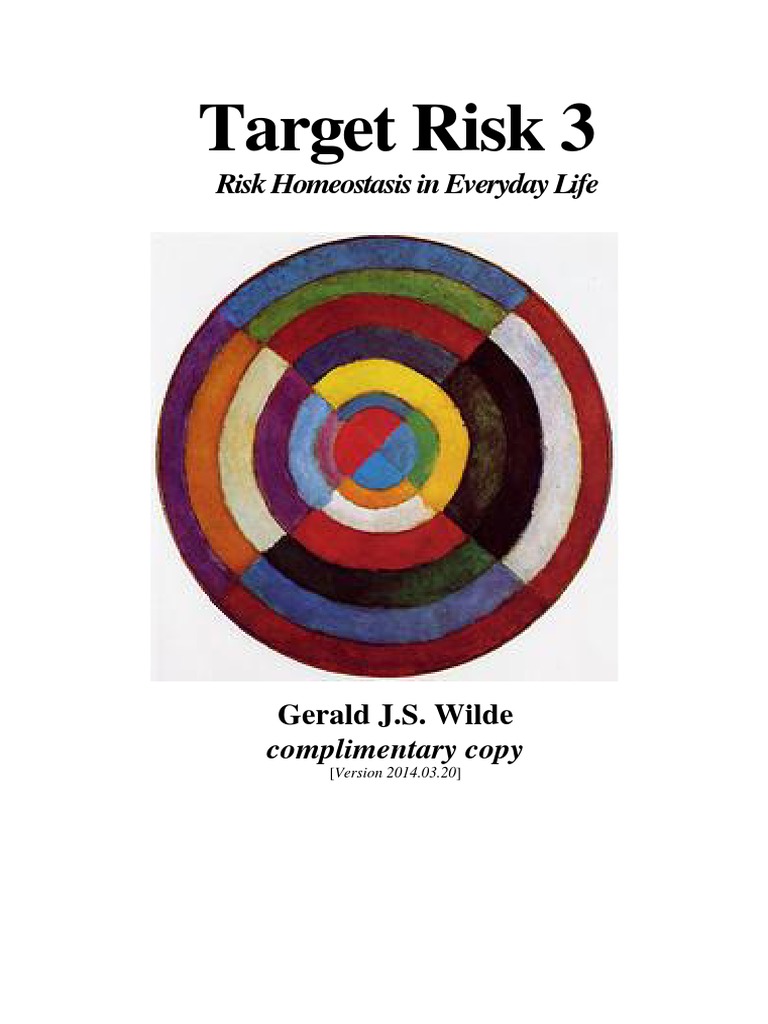 Target Risk 3: Risk Homeostasis in Everyday Life | PDF | Risk | Temperature