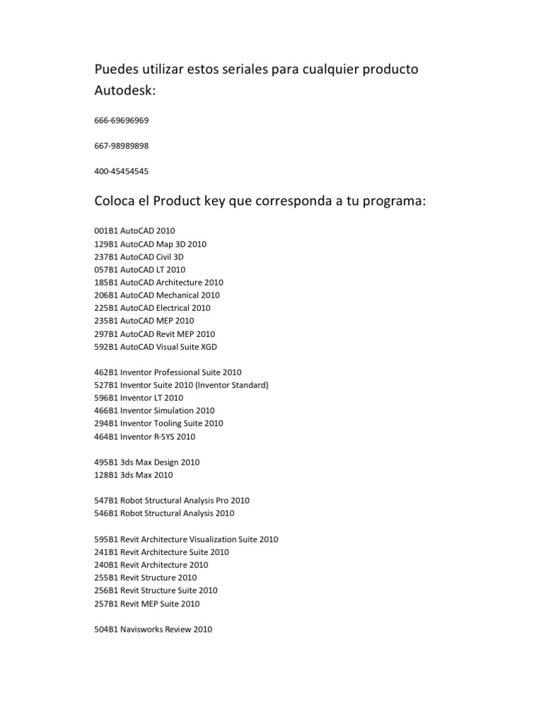 Sacar Codigos de Activacion de Productos Auto Des | PDF