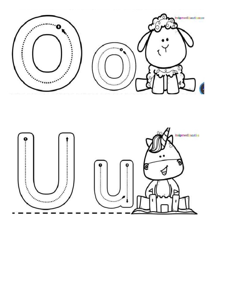 VOCALES PARA COLOREAR | PDF