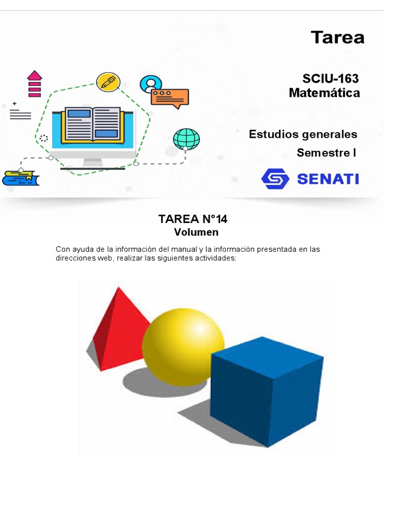Tarea de Matematica Unidad 14 Terminado | PDF