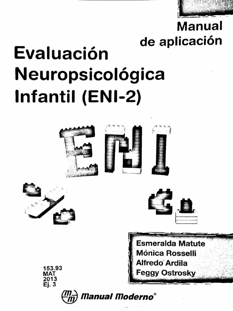 Manual Del Eni (Infantil) | PDF