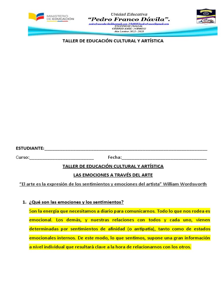 Eca 10 | Descargar gratis PDF | Las emociones | Amor