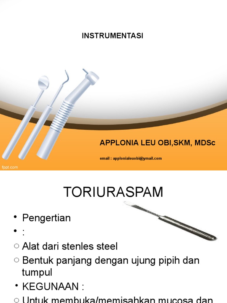 Alat Bedah Mulut | PDF