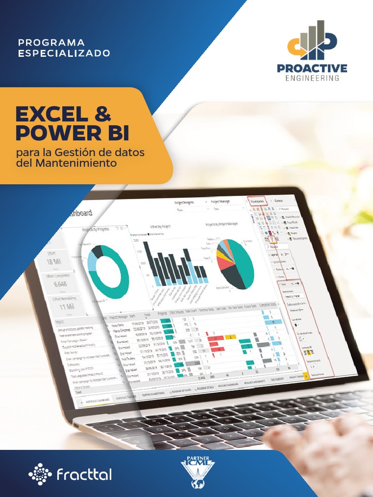 Brochure Excel Power Bi para La Gestión de Datos Del Mantenimiento ...