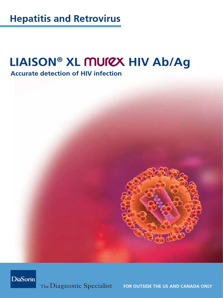 Liaison XL Murex Hiv m0870004249 - B - 0 | PDF | Diagnosis Of Hiv/Aids ...