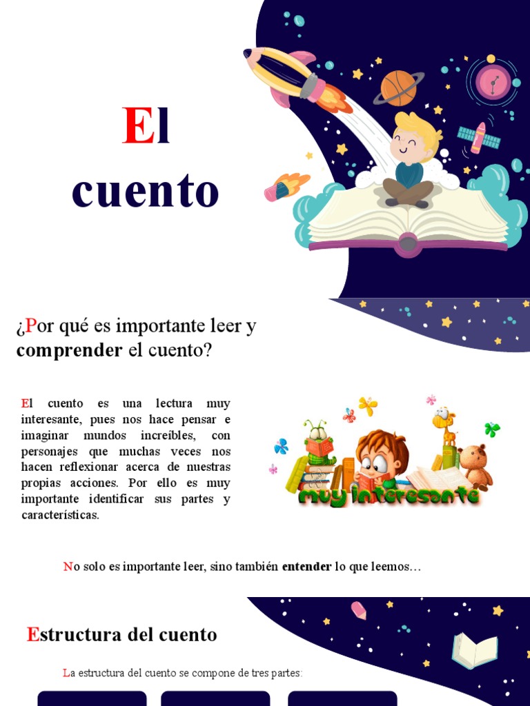 Estructura y Elementos del Cuento | PDF | Pelo