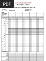 TRP Monitoring Chart for Patients | PDF