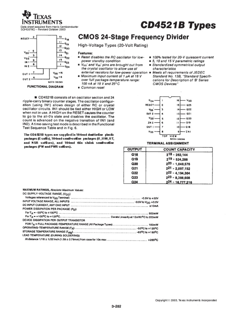Data Sheet Acquired From Harris Semiconductor SCHS078C - Revised ...