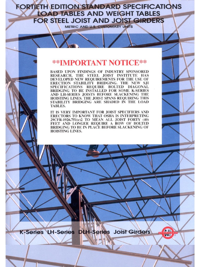 Steel Joist Intro | Engineering | Structural Engineering