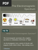 Electromagnetic Spectrum Drawing Guide | PDF | Electromagnetic Spectrum ...