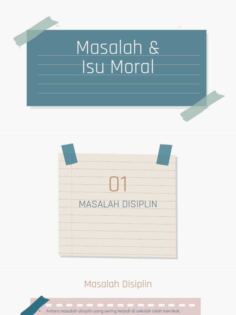 6 - Masalah Isu Moral 180822 | PDF