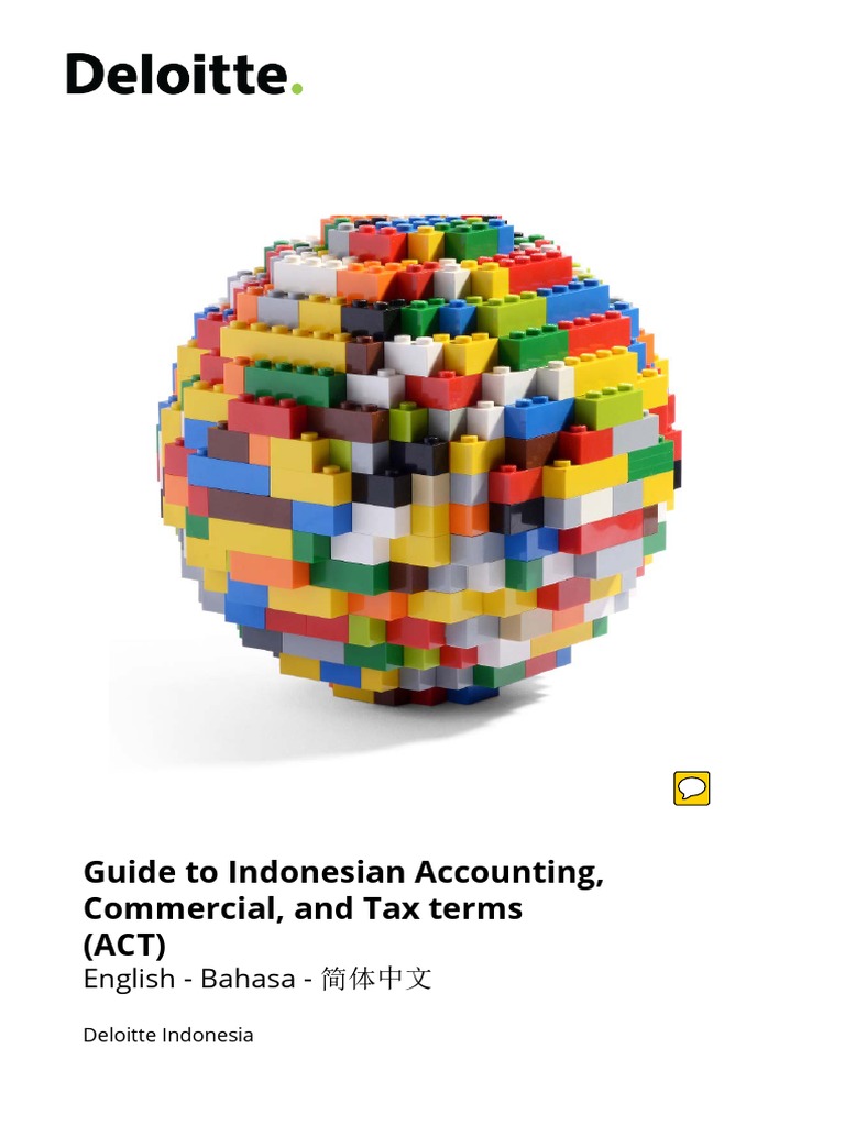 Guide To Indonesian Accounting Commercial And Tax Terms Act Pdf