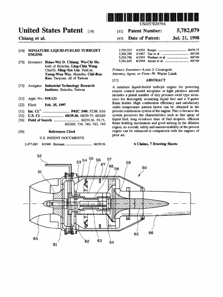 Jet Turbine Drawings | PDF
