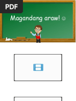 Mga Salitang Nagsisimula Sa Letrang MM, SS, Aa Posters | PDF